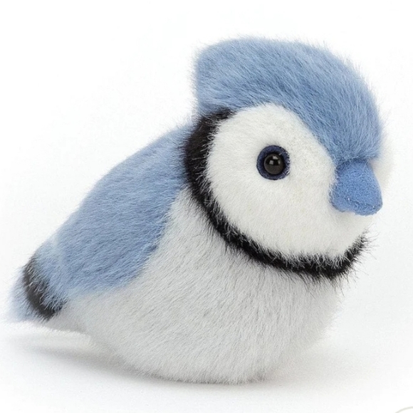 Jellycat | Toys | Jellycat Birdling Blue Jay 4 X 3 Plush Red And White ...